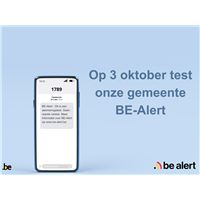 Leopoldsburg - Test BE-Alert op 3 oktober - Internetgazet