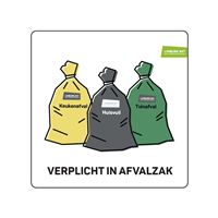 Leopoldsburg - Afvalzakken in de zomer naar containerpark - Internetgazet